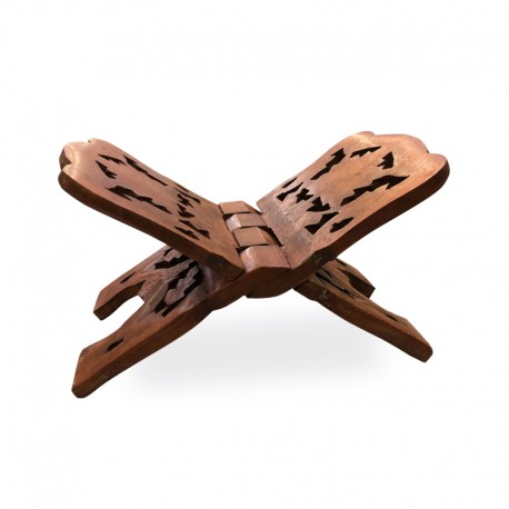 Porta libro de madera - Importadora Sensación